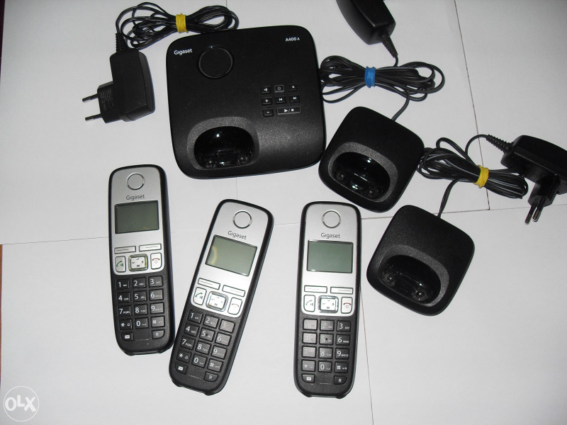 DIGITALNI TELEFON SA TRI PRENOSNE SLUŠALICE - Fiksna telefonija - OLX.ba