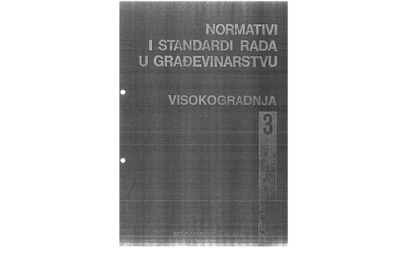 Normativi i standardi u gradj. - Visokogradnja 3 - E-knjige - OLX.ba