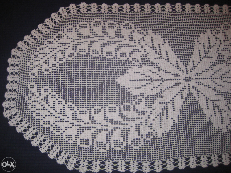 heklani stolnjak, ručni rad - Stolnjaci - OLX.ba