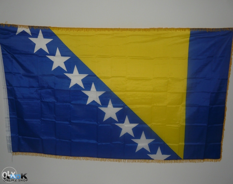 Zastava republika BiH Bosna i Hercegovina Ljiljani - Zastave - OLX.ba