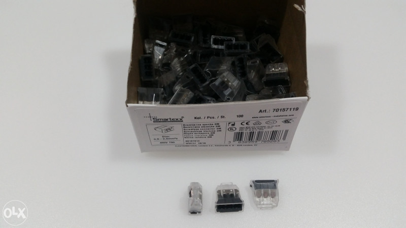 Wago Vago Kleme Spojnice 3M x 0,5 - 2,5 mm Kablo - Utikači i ...