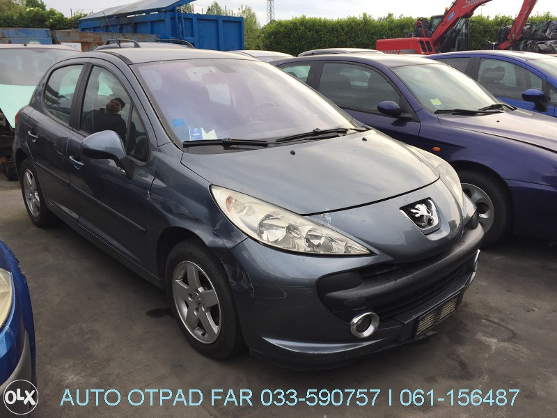 PEUGEOT 207 dijelovi 07 1360 65KW KAJEVIC DOO - Automobili u dijelovima - OLX.ba